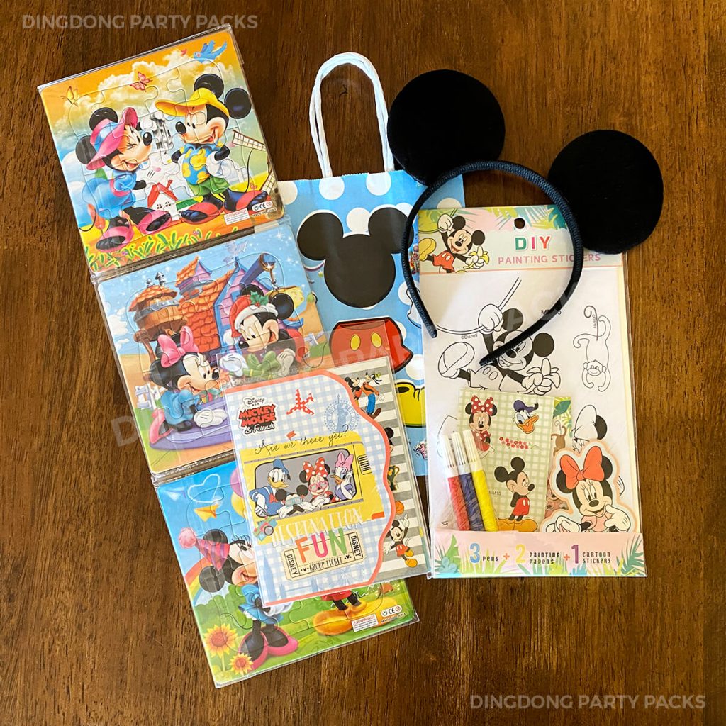 Mickey & Minnie Mouse Theme - Birthday Party Pack / Goodies / Gift Set ...